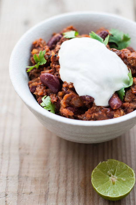 Leftover Texas brisket chilli | My Custard Pie