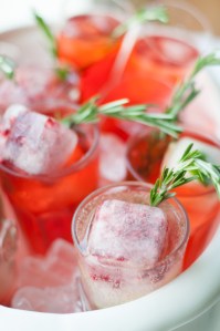 Unexpectedly cool. Pomegranate Cointreau fizz | My Custard Pie