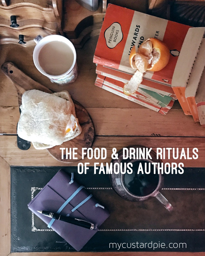 The food and drink rituals of famous authors | My Custard Pie